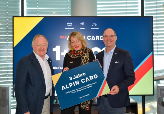 Drei Regionen - drei Jahre: ALPIN CARD blickt optimistisch